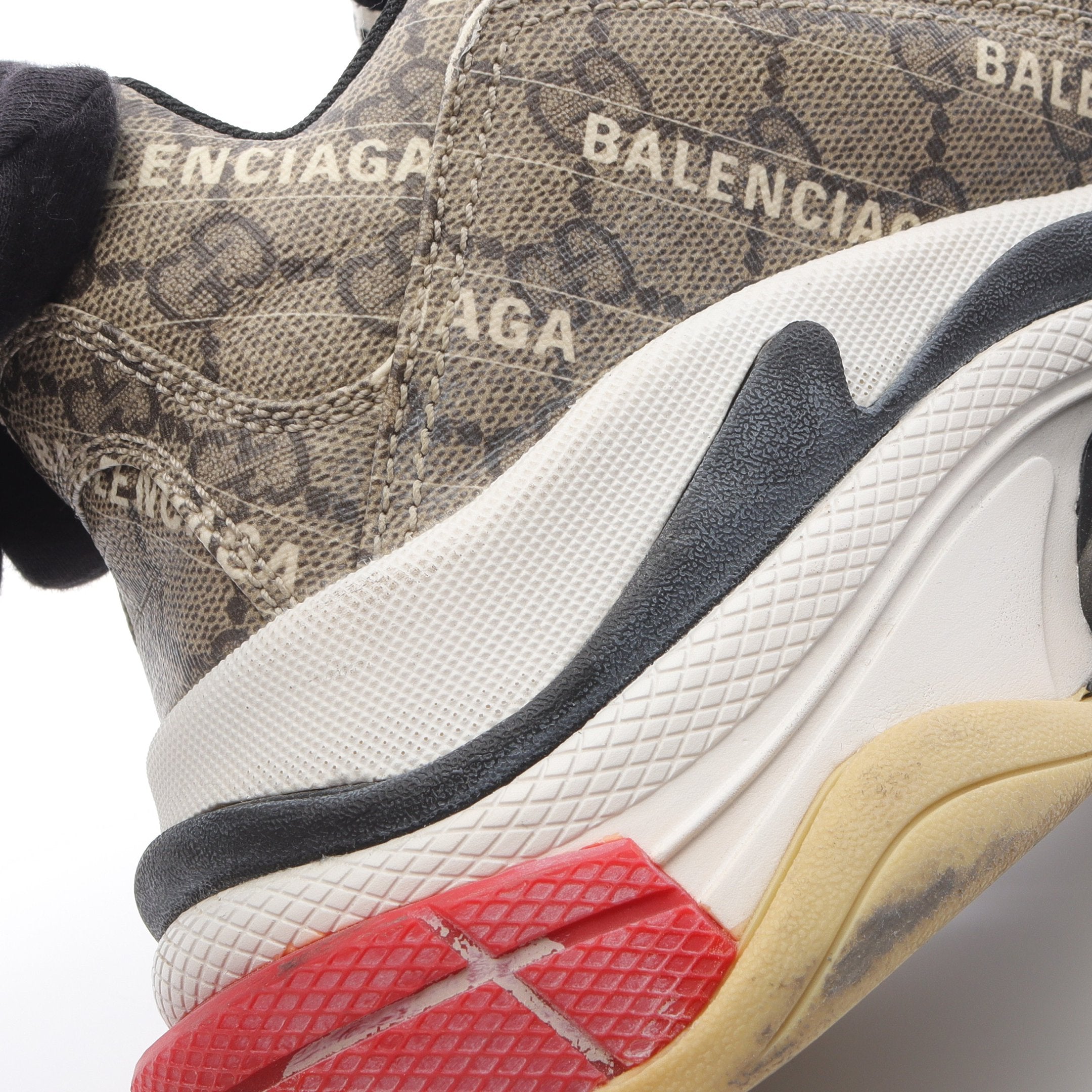GUCCI × BALENCIAGA ザ ハッカー プロジェクト TRIPLE S トリプルS GG