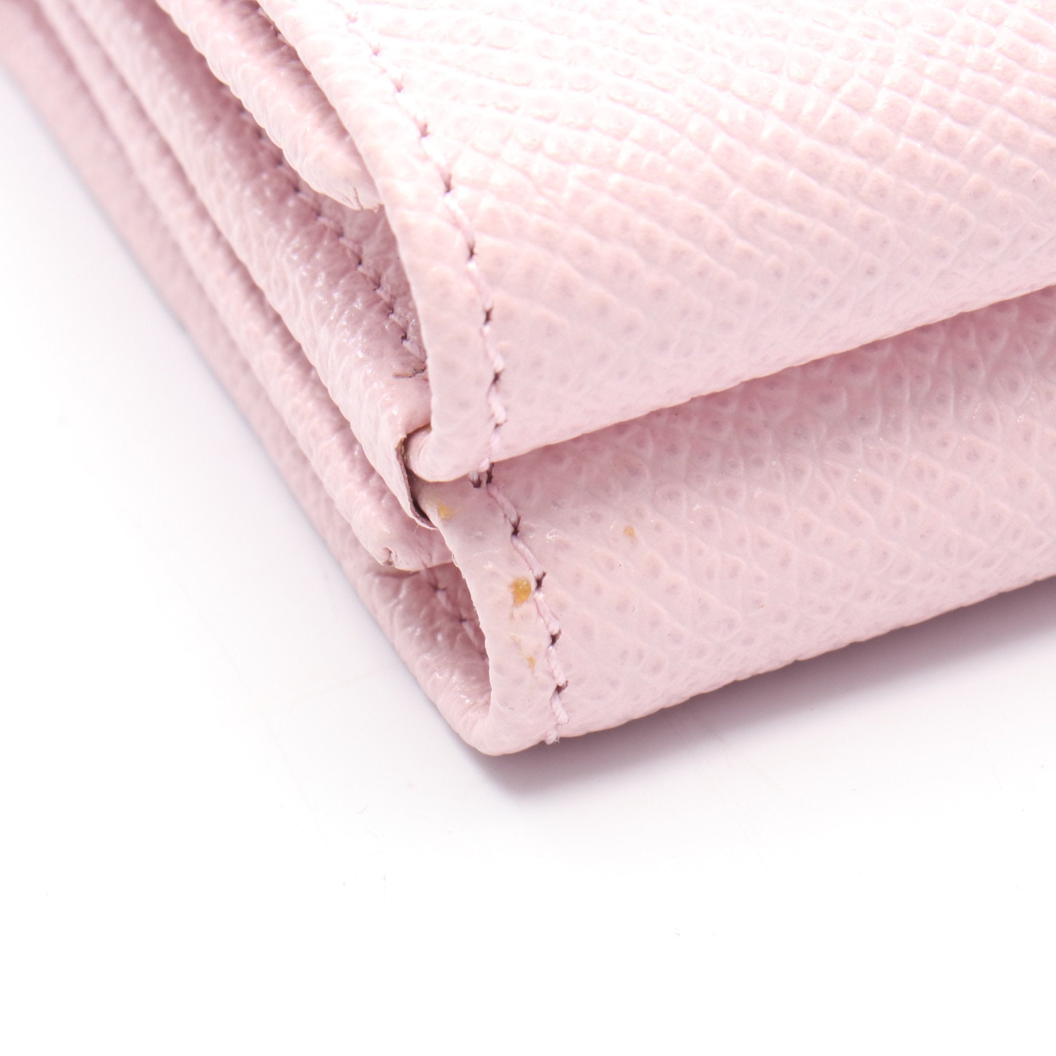 ブルガリブルガリ クリップ 三つ折り財布 レザー ピンク ブルガリ – RECLO