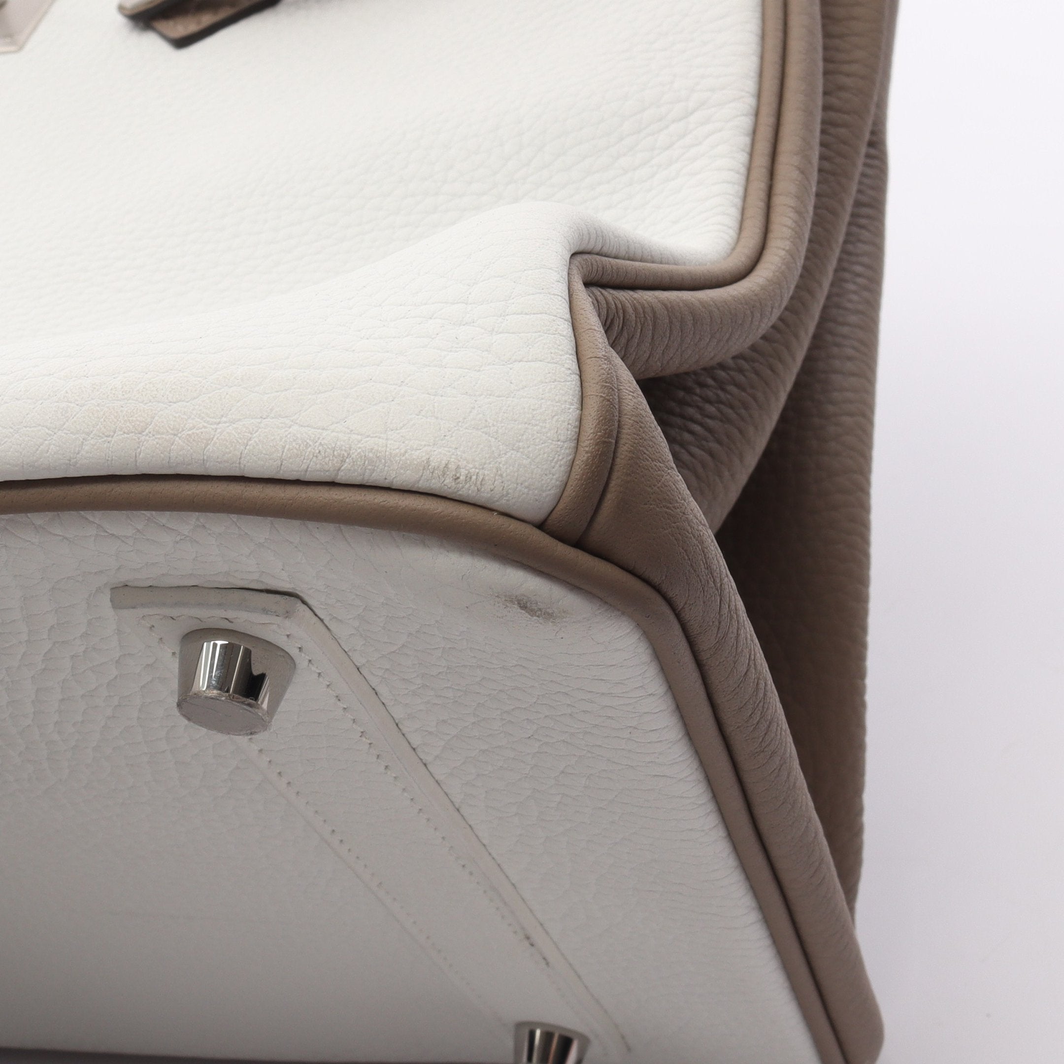 バーキン35 トゥルティエールグレー ハンドバッグ トリヨンクレマンス