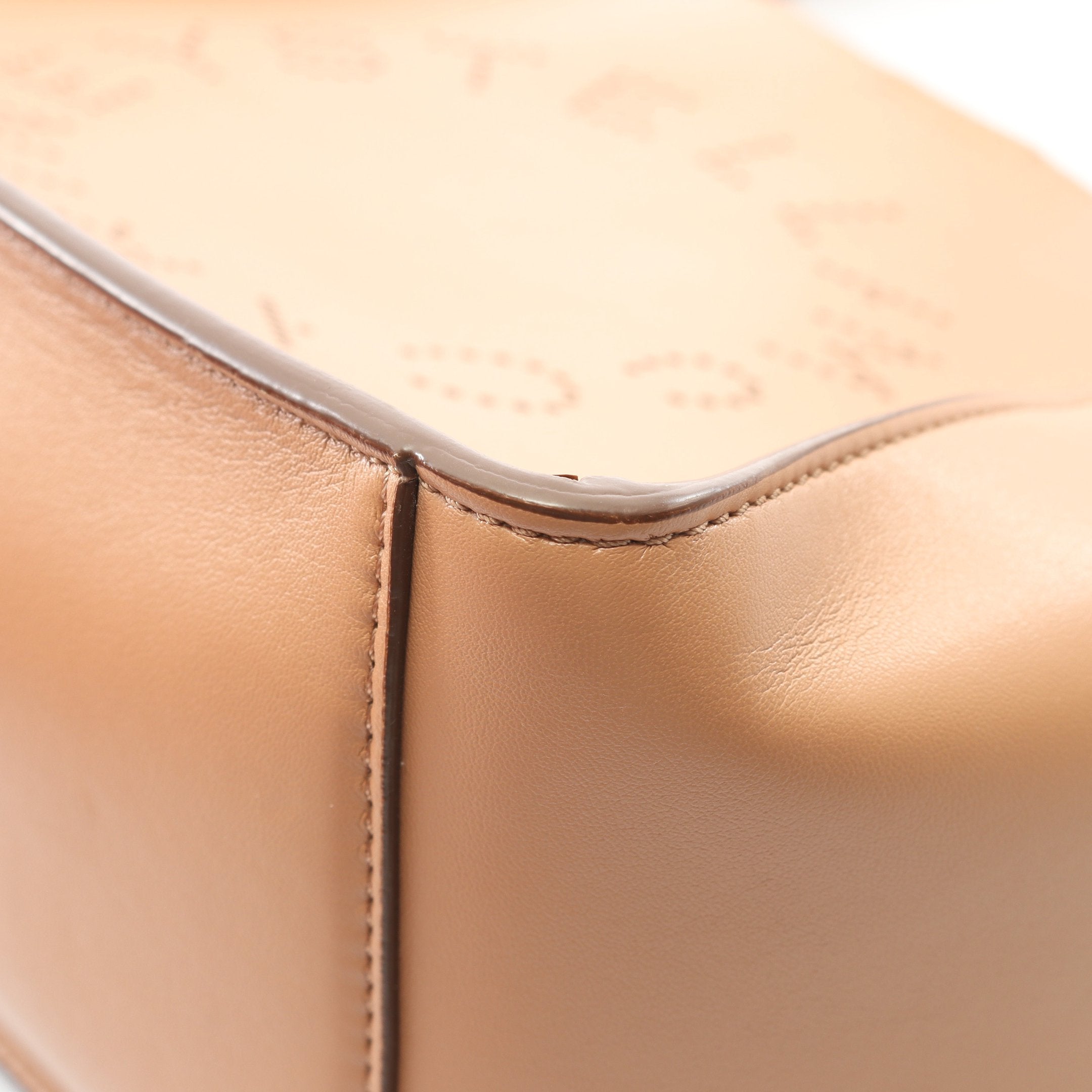 ステラ ロゴ ハンドバッグ トートバッグ フェイクレザー ベージュ 2WAY