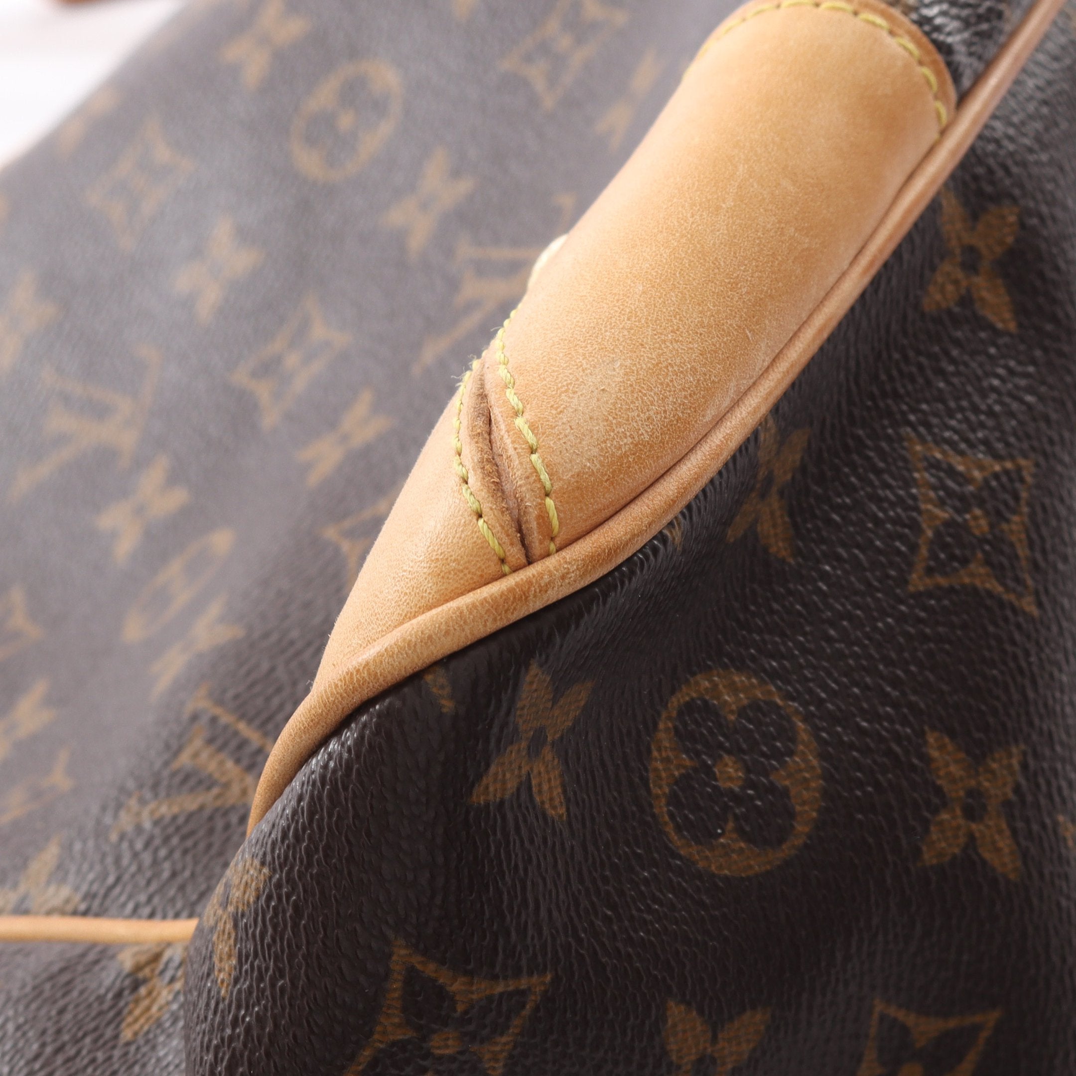 エストレーラMM モノグラム ショルダーバッグ トートバッグ PVC レザー